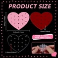 36Pcs 3 Colors Acrylic Earring Display Board Earring Display Organizer ...