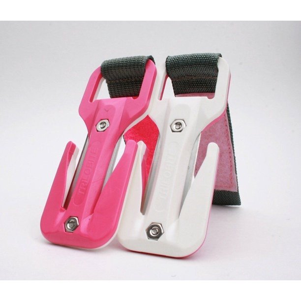 Eezycut Pink/White (Manga Pink) Trilobite Knife Pink Velco and Harness ...