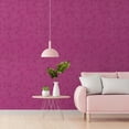 CHIHUT Hot Pink Peel and Stick Wallpaepr for Bathroom Wall Self ...