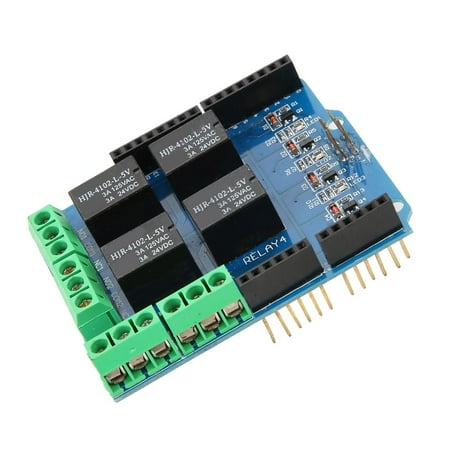 Cergrey Relay Board,Relay Module,4-Way 5V Relay Module Control Expansion Board Portable,Relay ...