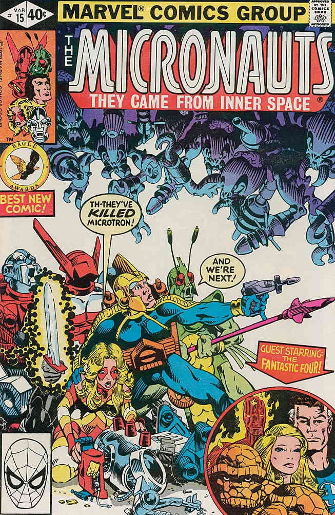 Micronauts (Vol. 1) #15 VF ; Marvel Comic Book - Walmart.com