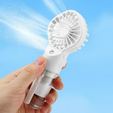 GFHFHITJ Portable Handheld Misting Fan, Rechargeable Mister Fan ...
