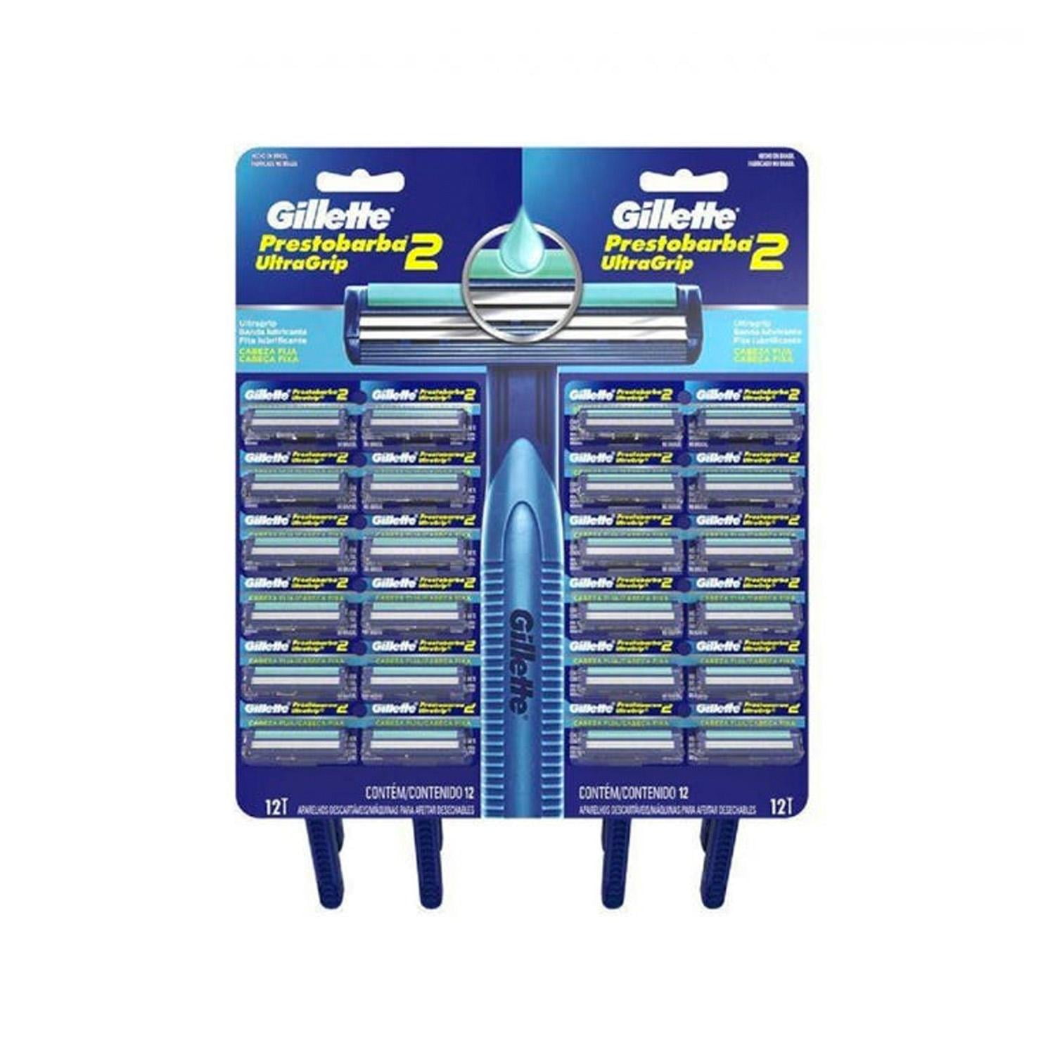 Rastrillo Desechable Gillette Prestobarba UltraGrip 2 28 pzs | Walmart ...