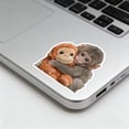 5PCS Punch Monkey Stickers, Cute Monkey Stuffed Animal Stickers, Punch ...