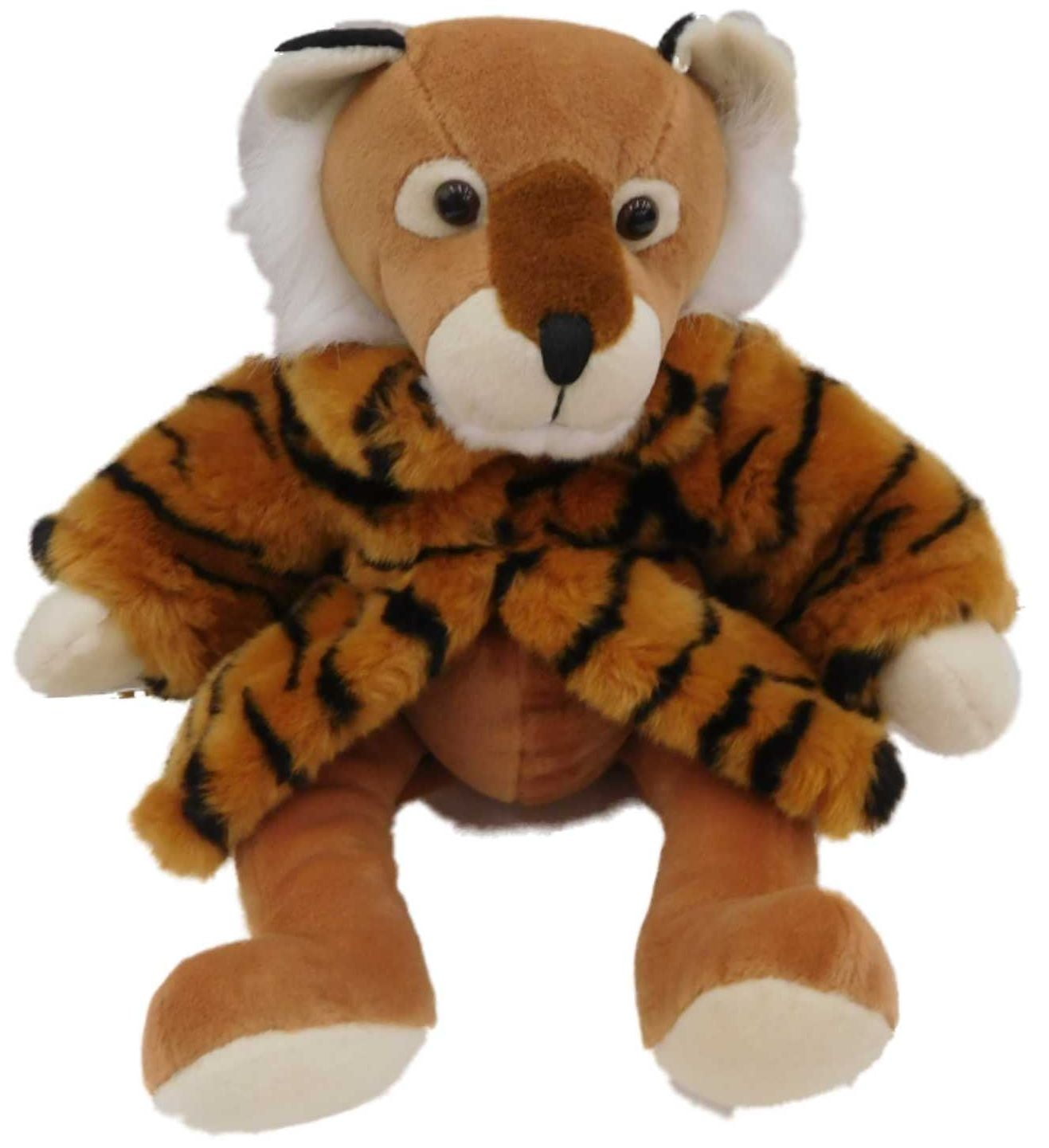 RB Collections Plush Tiger With Striped Jacket 13" Stuffed Animal ...