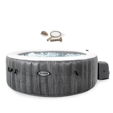 Intex PureSpa Plus Inflatable 4-Person Hot Tub with Easy-to-Use Control ...