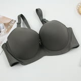 BLVB Bras for Women Push up Bra Soft Support Seamless Stretch Underwire ...