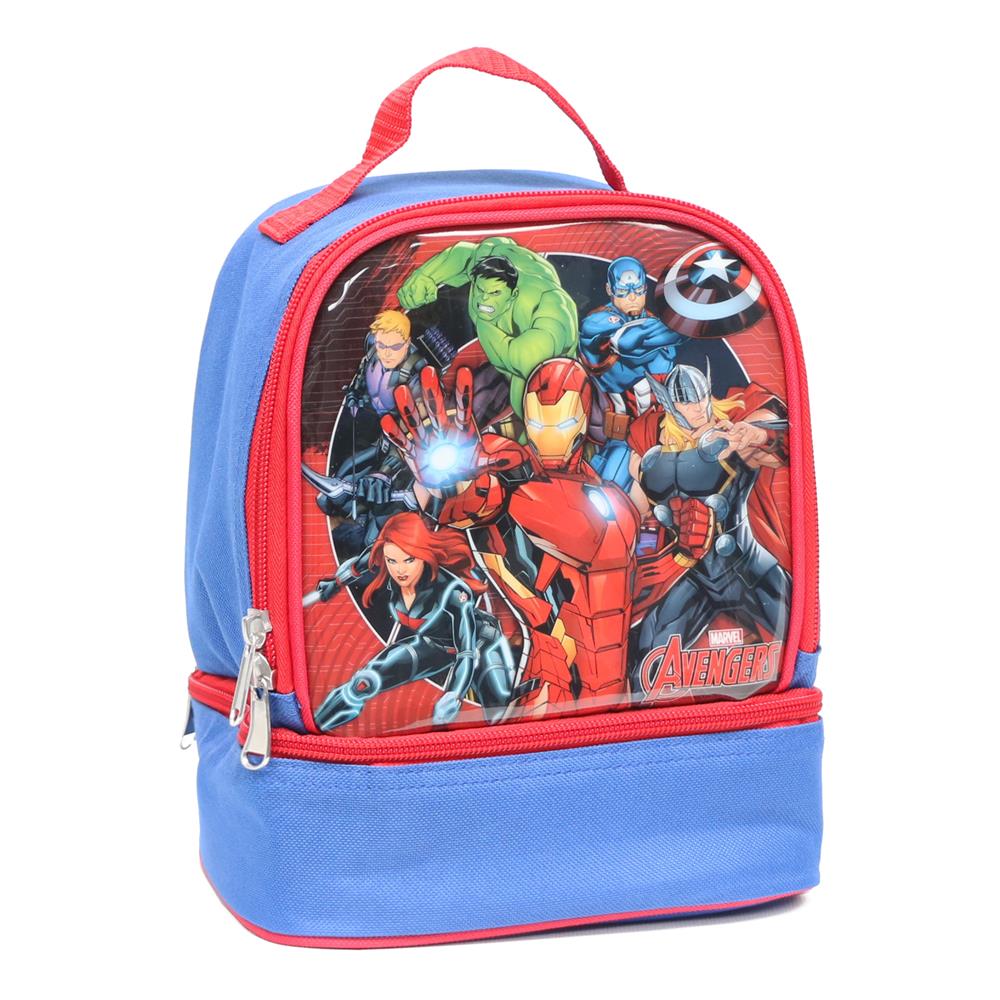 Marvel Avengers Dual Compartment Dome Lunch Box - Walmart.com