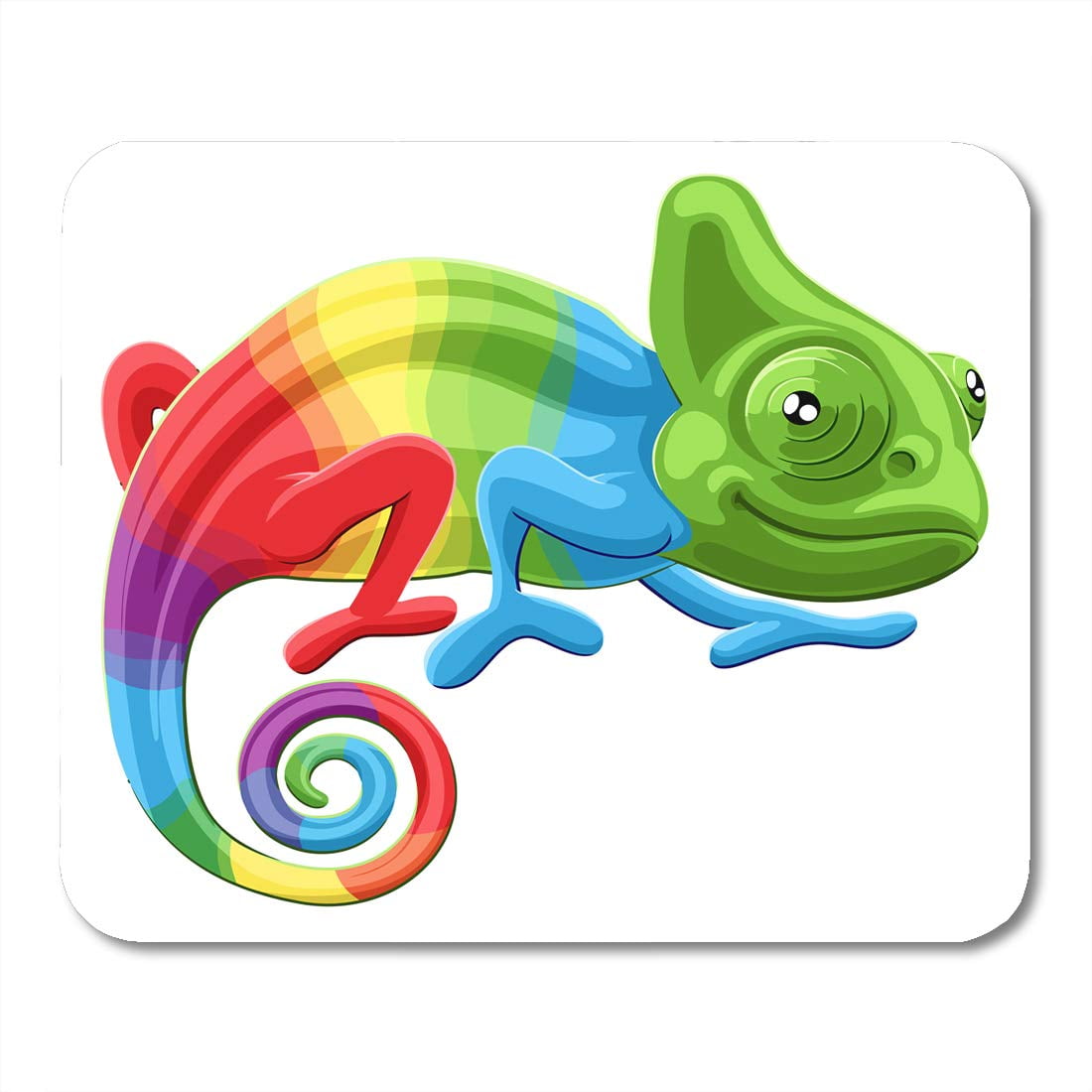 Colorful Chameleon Drawing