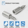 50Pcs Tapping Screws, Laminate Shelf Support Fixed Pins for Cabinet ...