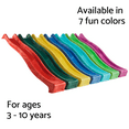 Blue Rabbit Play Outdoor Wavy Kids Slide, 10 Feet, Green - Walmart.com