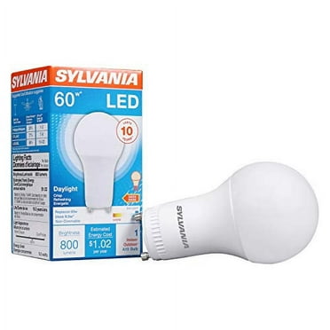 Sylvania LED Light Bulbs, 8.5W (60W Equivalent), Soft White, 24-count - Walmart.com