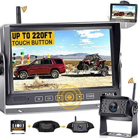 Wireless Backup Camera for RV HD 1080P 7'' Monitor Bluetooth Backup ...