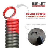 Dura-Lift Heavy Duty Extension Garage Door Spring 2-Pack, 150 lb, 7 ...