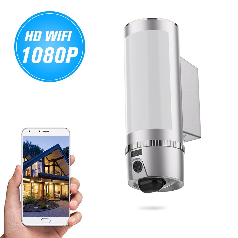FREECAM Wall-Light Wireless HD 1080P WiFi Camera 110 leds Motion ...