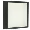 24x30 Shadow Box Frame Painted White Real Wood with a Navy Acid-Free ...