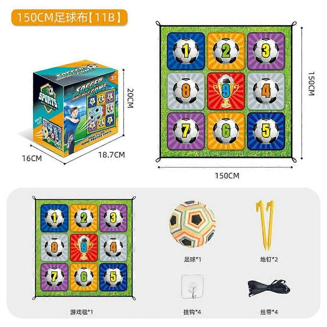 Children Soccer Ball Game Set Indoor Outdoor Football Training Target ...