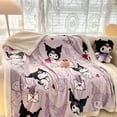 Hello Kitty Blanket Sanrio Cat Double Warm Padded Milk Fleece Lamb ...