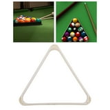 Vsenkes Pool Table Triangle Ball Rack Ball Holder for Home Game Indoor ...