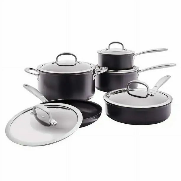 OXO Professional Precision Cooking Non-Stick Cookware Set, 10-piece ...