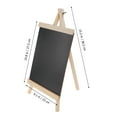 BESTYASH 1Pack Mini Wood Chalkboard Signs for Display Purposes in Bar ...