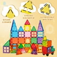FunMagic Magnetic Tiles, 102Pcs Magnet Building Set, 3D STEM Stacking ...