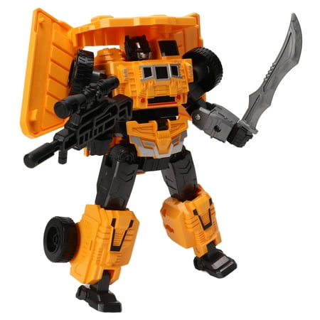 Transformation Robot Toy, Flexible Joints Educational 2 Forms Crash ...