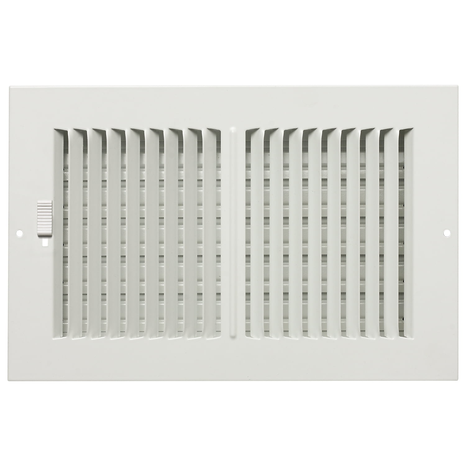 Imperial 10-inch x 6-inch White Sidewall Register, Rectangular ...