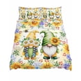 4 Piece Queen Sheet Set Yellow Sunflowers Sheets Set for Queen Size Bed ...