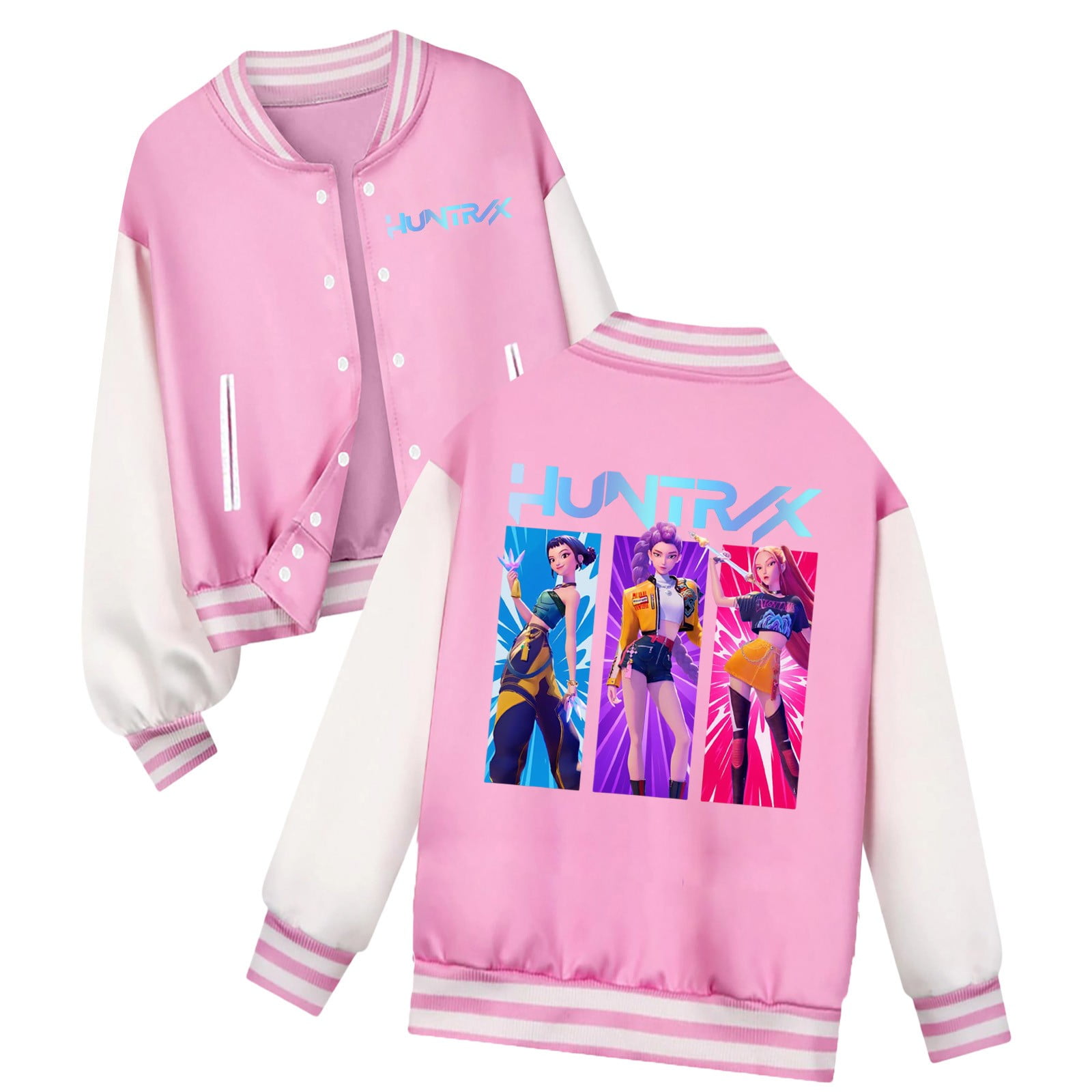 Click here for Svbnaue Stylish Girls Baseball Jacket Outerwear Fa... prices