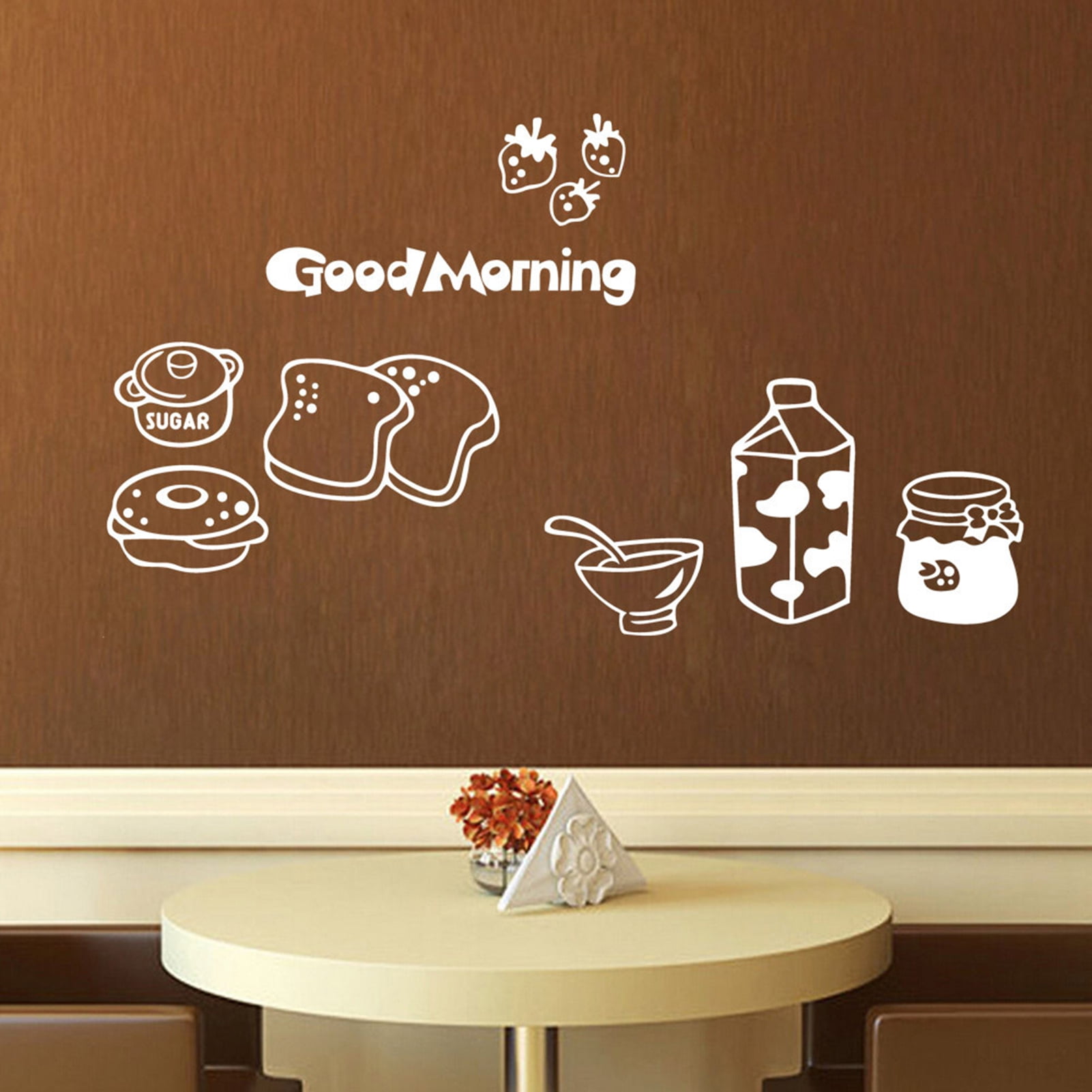 Exquisite Wall Sticker - Easy Installation Cabinet Decal - PVC Milk ...