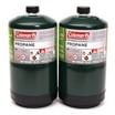 Coleman Portable Propane Camping Gas Tank Canister Refills, 2-Pack ...