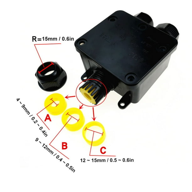 Junction Box,Waterproof Junction Terminal Box Waterproof Junction ...