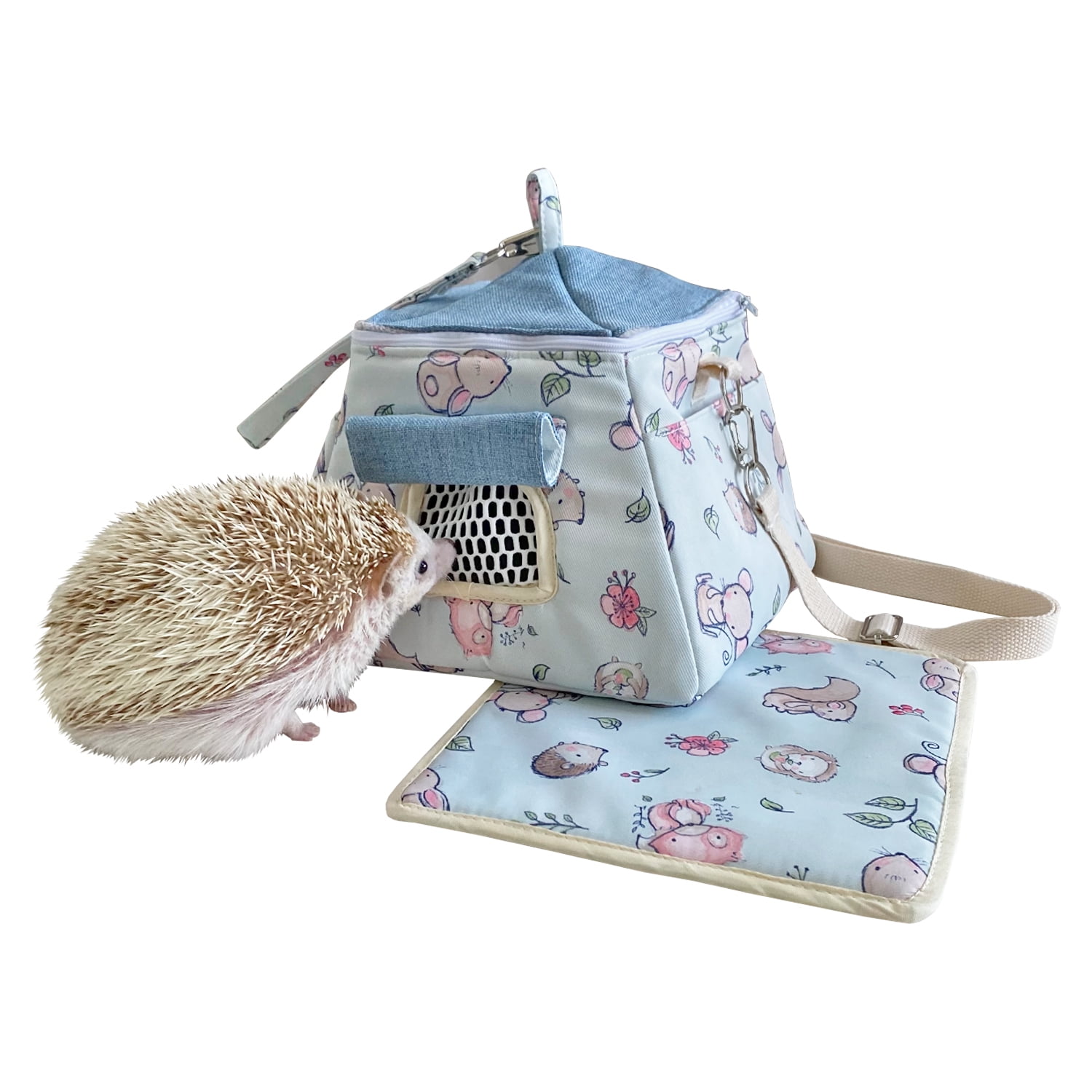 Portable Small Animal Carry Bag House Bed for Hedgehog Sugar Glider ...