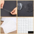 7 Sheets Poster Sticky Tack Clear Tape Dispenser Glue Double Sided ...