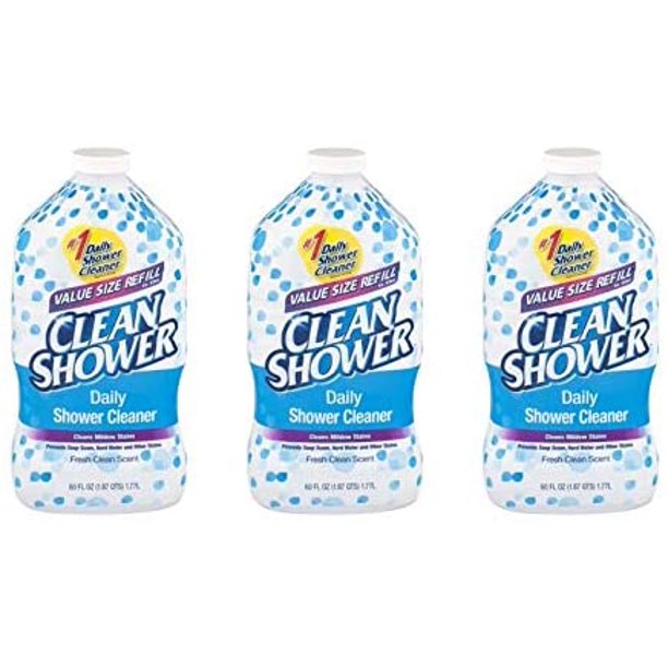 Clean Shower No Scent Basin Tub and Tile Cleaner 60 oz. Liquid, Pack Of ...