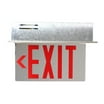 LEONLITE 12-Pack Wet Location LED Exit Sign, Weatherproof Outdoor ...