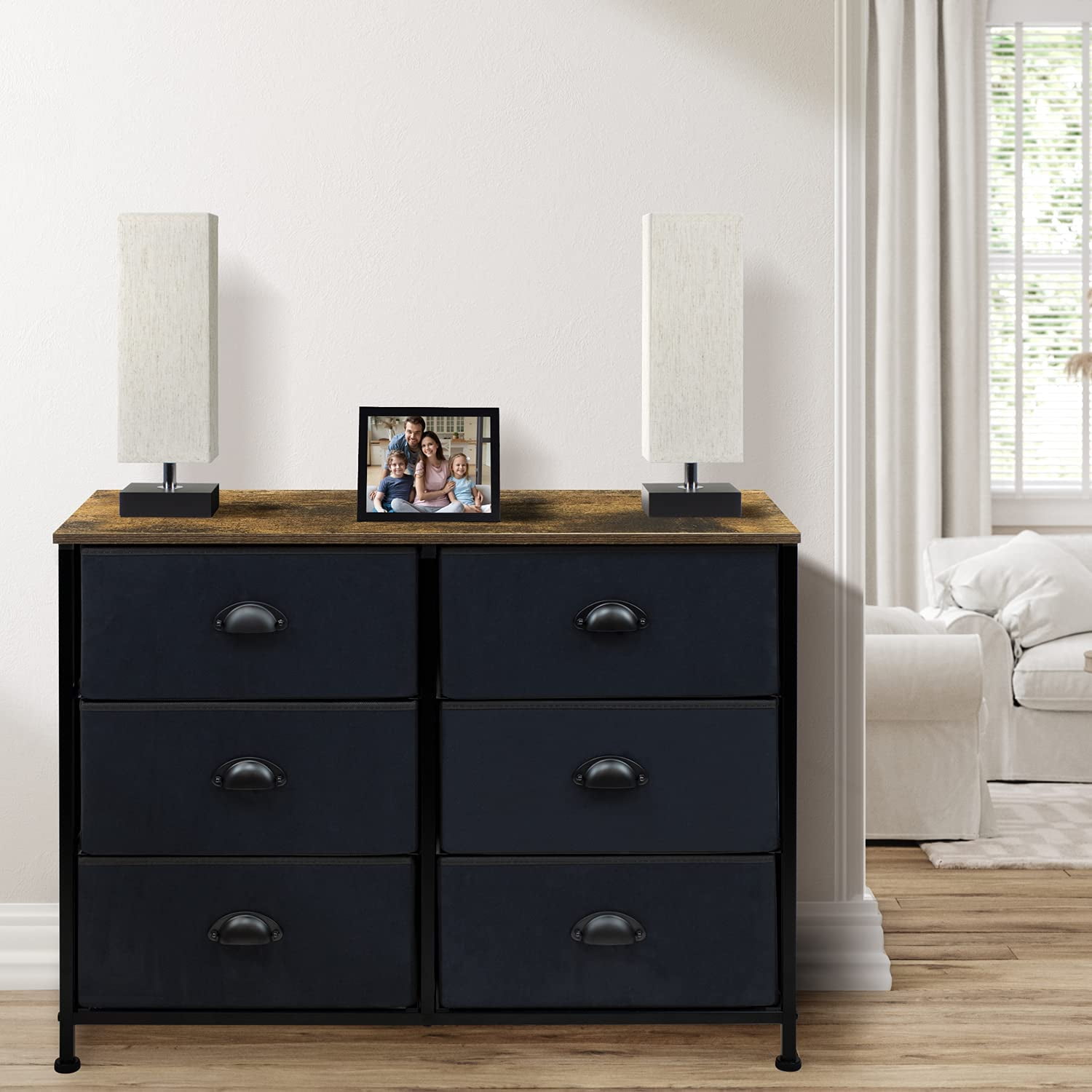Click here for Sorbus Dresser With 6 Fabric Drawers - Bedroom Fur... prices