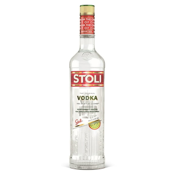 Stoli® Premium Vodka, 40% ABV, 750ml Glass Bottle - Walmart.com