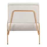 SAFAVIEH Romilly Modern Glam Velvet Accent Chair, Grey - Walmart.com