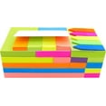 Sticky Notes Value Pack, Neon Assorted The Most Commonly Used Sizes in ...