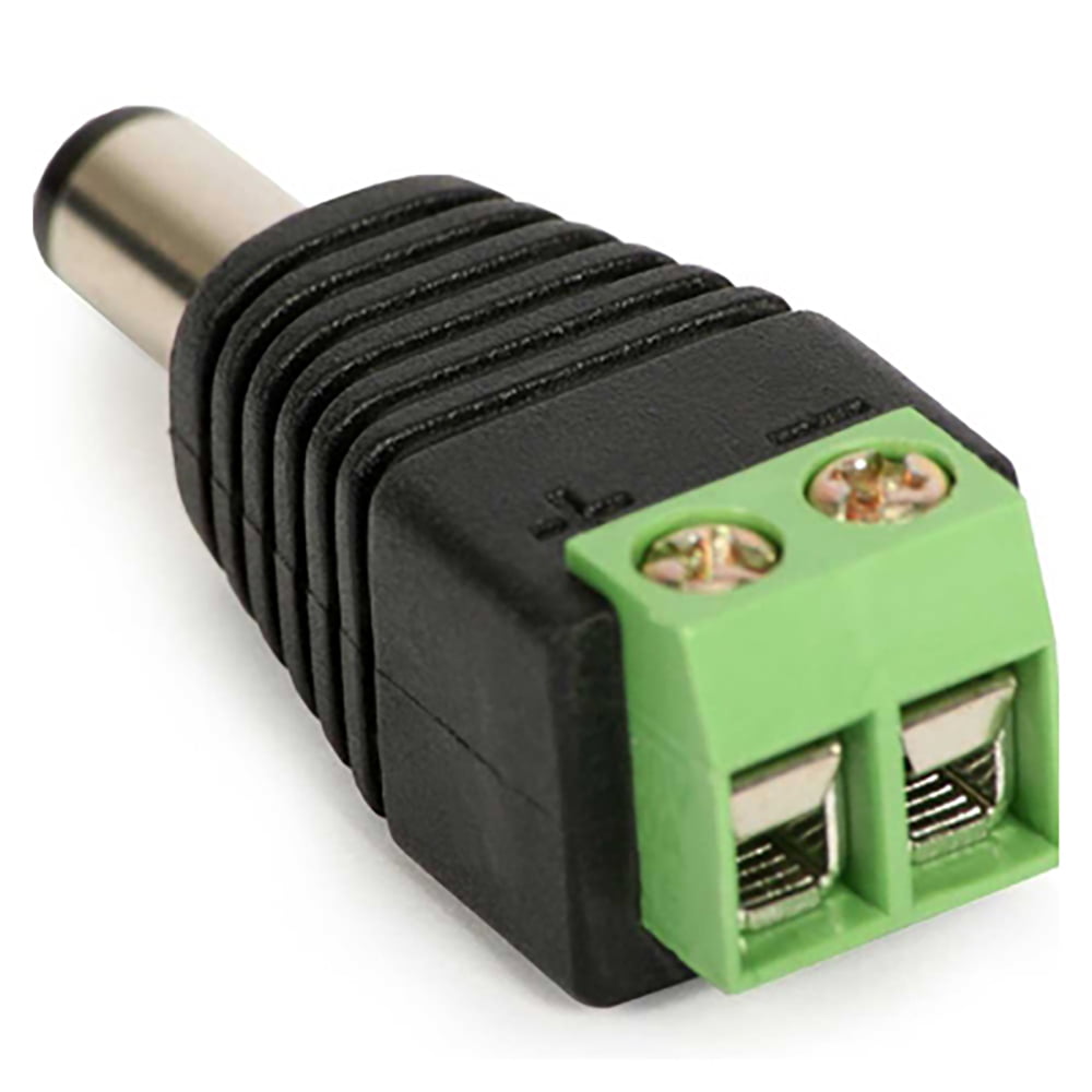 Conector Corriente Para Camara Cctv Instalacion Cable Siames DCCORDP ...