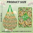 ABCISI 3 Pcs Hay Bags for Horses, Hay Nets for Horses Goat Sheep, Goat ...