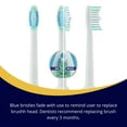 Equate SmileSonic Pro Essential Clean Replacement Toothbrush Brush ...