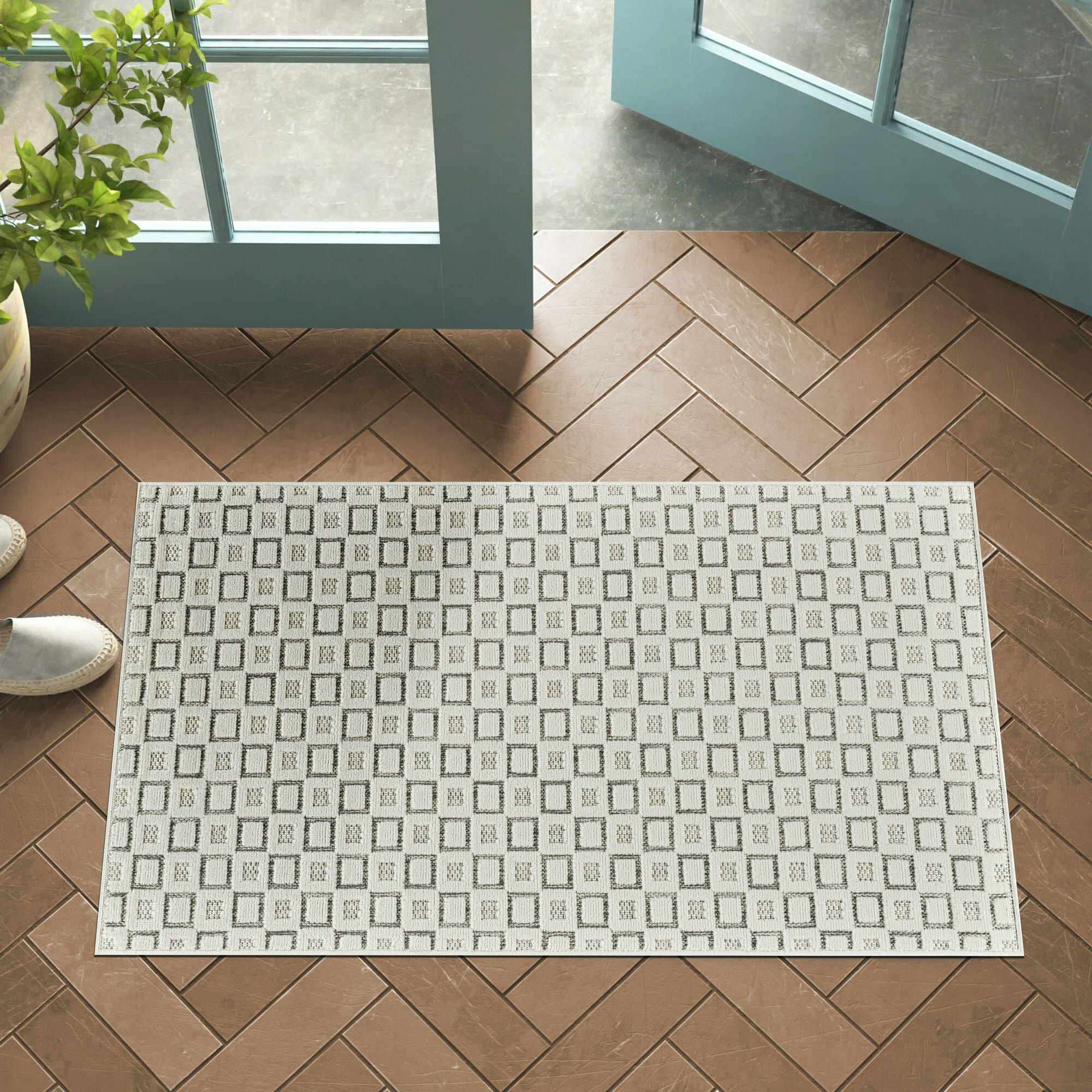 Click here for Rug Branch Maise Abstract Indoor Outdoor Area Rug... prices