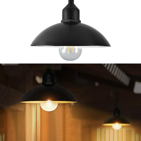 Pendant Light, Metal Shade High Ip65 Water Resistant Solar Lamp Turning ...