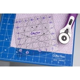 "The Quilted Bear 12"" x 12"" Rotary Cutting Mat - Self-Healing, Locking & Rotating, Blue ...
