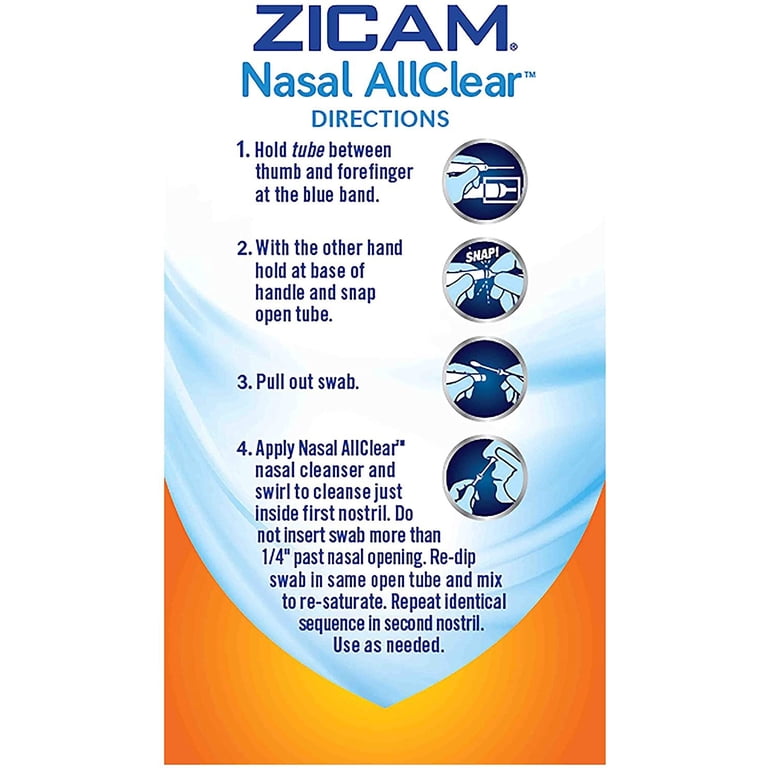 Zicam Cold Remedy Plus Multisymptom Relief Nasal Swabs Amazon.com:
