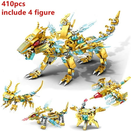 New 4in1 Series The Golden Suit Mech Robot Thunder Season 15 Building ...
