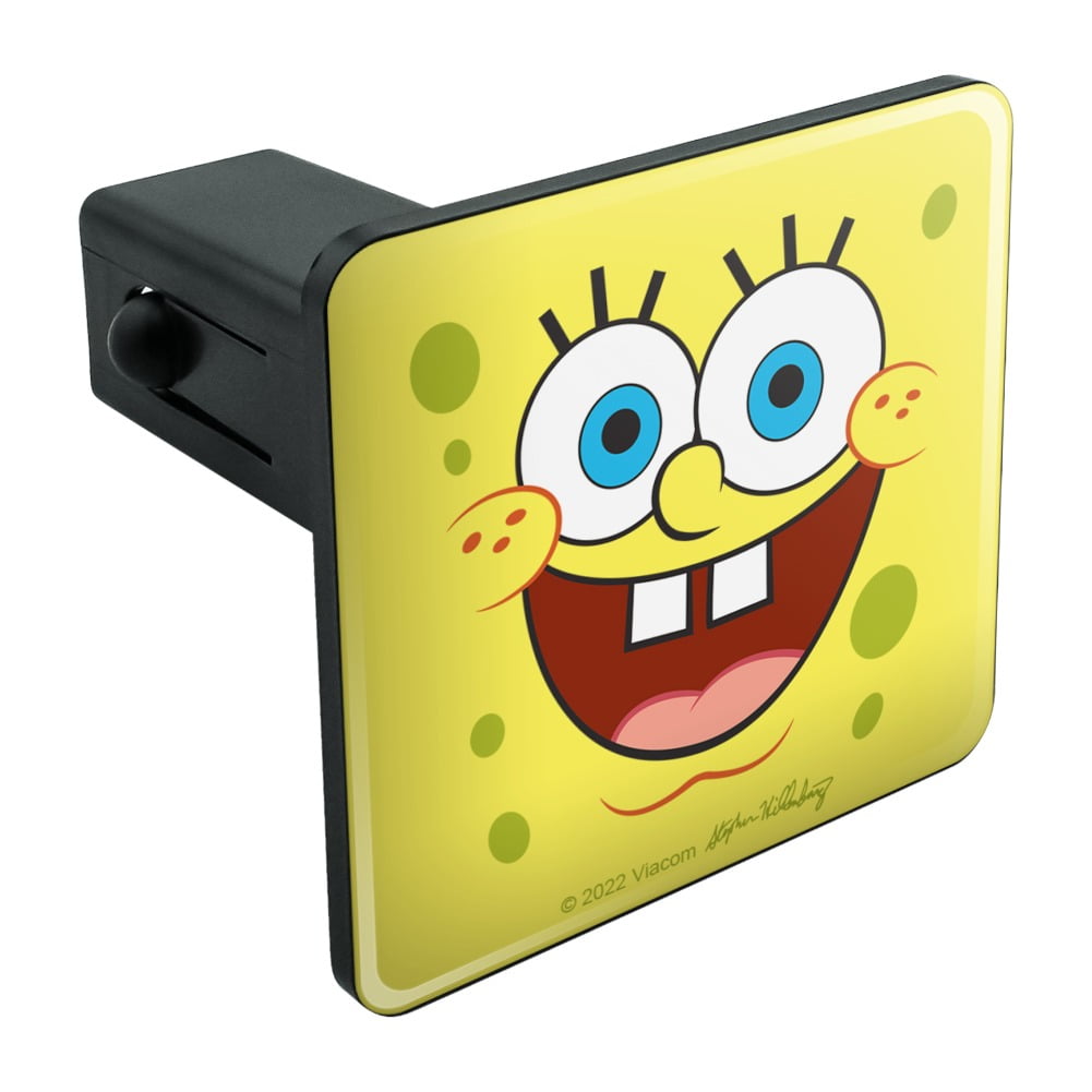 SpongeBob Goofy Smile Face Tow Trailer Hitch Cover Plug Insert ...
